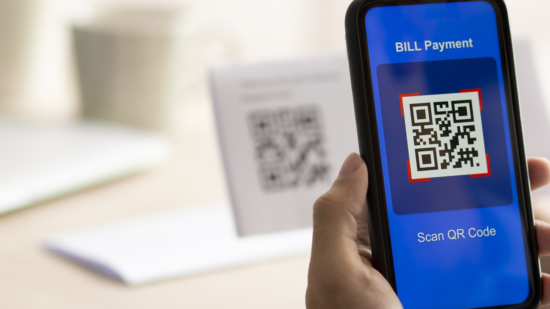 QR Code: Think twice before scanning a QR code.